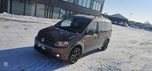 Brown Volkswagen Caddy 2011 in Kaunas, with an engine capacity of 1.60 L and mileage of 400 thousand km for 5324 €, photo 9 on AUTOMOTO.COM.LV