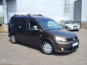 Brown Volkswagen Caddy 2011 in Vilnius, with an engine capacity of 1.60 L and mileage of 355 thousand km for 3350 €, photo 14 on AUTOMOTO.COM.LV