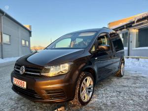 Brown Volkswagen Caddy 2017 in Siauliai, with an engine capacity of 1.40 L and mileage of 220 thousand km for 8750 €, photo 3 on AUTOMOTO.COM.LV