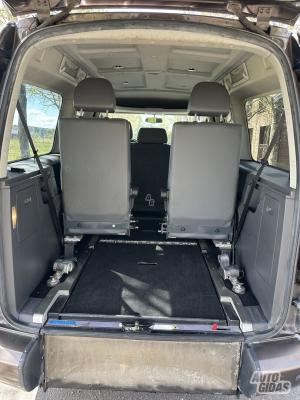 Brown Volkswagen Caddy 2011 in Kaisiadorys, with an engine capacity of 1.60 L and mileage of 345 thousand km for 4800 €, photo 21 on AUTOMOTO.COM.LV