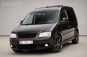 Brūns Volkswagen Caddy 2009 Tukums, ar dzinēja tilpumu 2.00 L un nobraukumu 251 tūkst. km par 6900 €, foto  vietnē AUTOMOTO.COM.LV