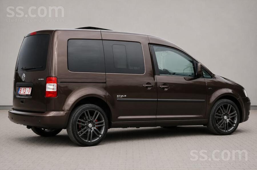 Brūns Volkswagen Caddy 2009 Tukums, ar dzinēja tilpumu 2.00 L un nobraukumu 251 tūkst. km par 6900 €, foto 3 vietnē AUTOMOTO.COM.LV