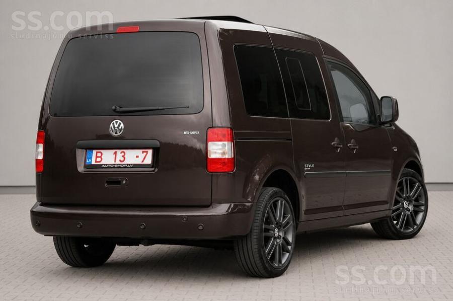 Brūns Volkswagen Caddy 2009 Tukums, ar dzinēja tilpumu 2.00 L un nobraukumu 251 tūkst. km par 6900 €, foto 5 vietnē AUTOMOTO.COM.LV