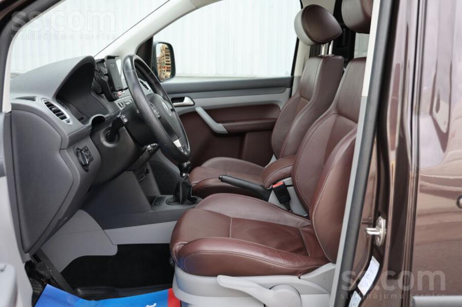 Brūns Volkswagen Caddy 2009 Tukums, ar dzinēja tilpumu 2.00 L un nobraukumu 251 tūkst. km par 6900 €, foto 11 vietnē AUTOMOTO.COM.LV