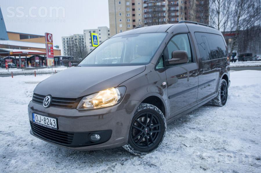 Brūns Volkswagen Caddy 2010 Rīga, ar dzinēja tilpumu 1.60 L un nobraukumu 275 tūkst. km par 7200 €, foto 1 vietnē AUTOMOTO.COM.LV
