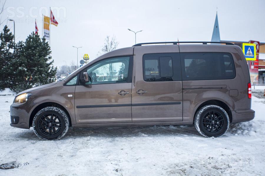 Brūns Volkswagen Caddy 2010 Rīga, ar dzinēja tilpumu 1.60 L un nobraukumu 275 tūkst. km par 7200 €, foto 4 vietnē AUTOMOTO.COM.LV