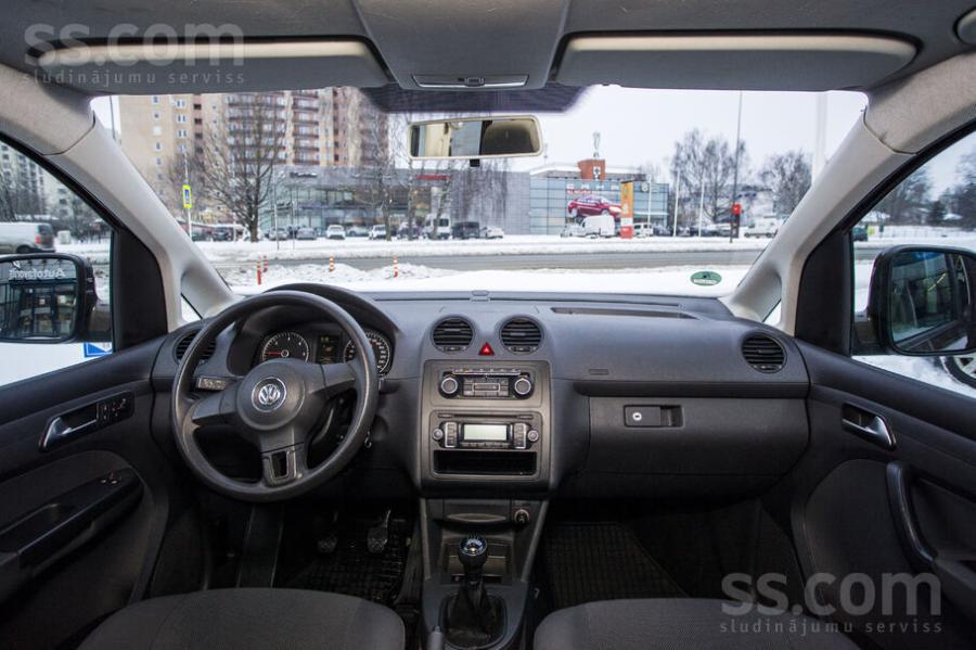 Brūns Volkswagen Caddy 2010 Rīga, ar dzinēja tilpumu 1.60 L un nobraukumu 275 tūkst. km par 7200 €, foto 12 vietnē AUTOMOTO.COM.LV