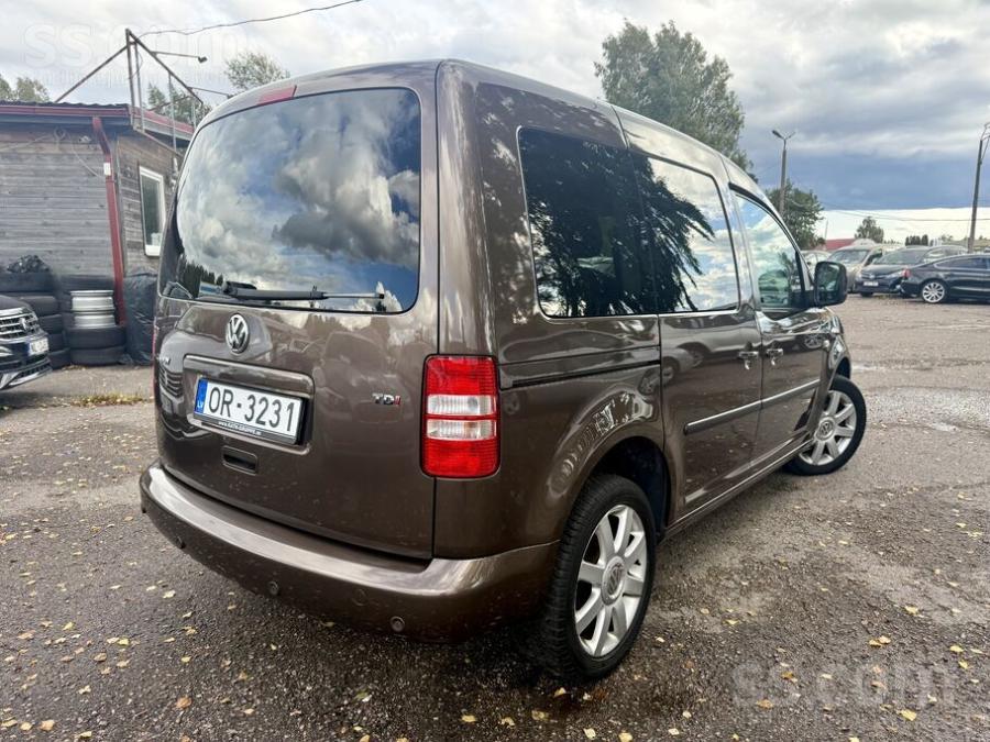 Brūns Volkswagen Caddy 2010 Rīga, ar dzinēja tilpumu 1.60 L un nobraukumu 0 tūkst. km par 5990 €, foto 3 vietnē AUTOMOTO.COM.LV