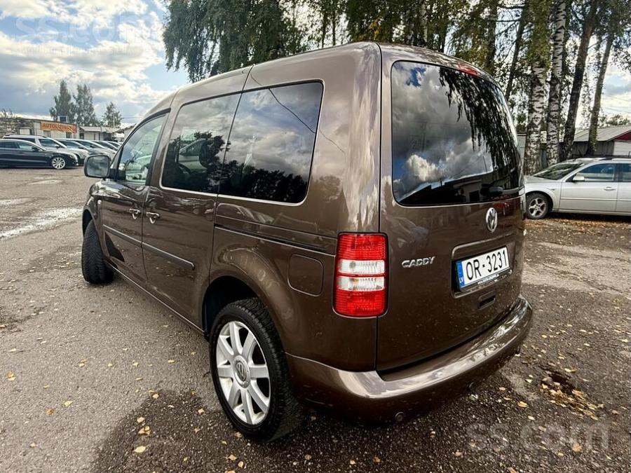 Brūns Volkswagen Caddy 2010 Rīga, ar dzinēja tilpumu 1.60 L un nobraukumu 0 tūkst. km par 5990 €, foto 5 vietnē AUTOMOTO.COM.LV