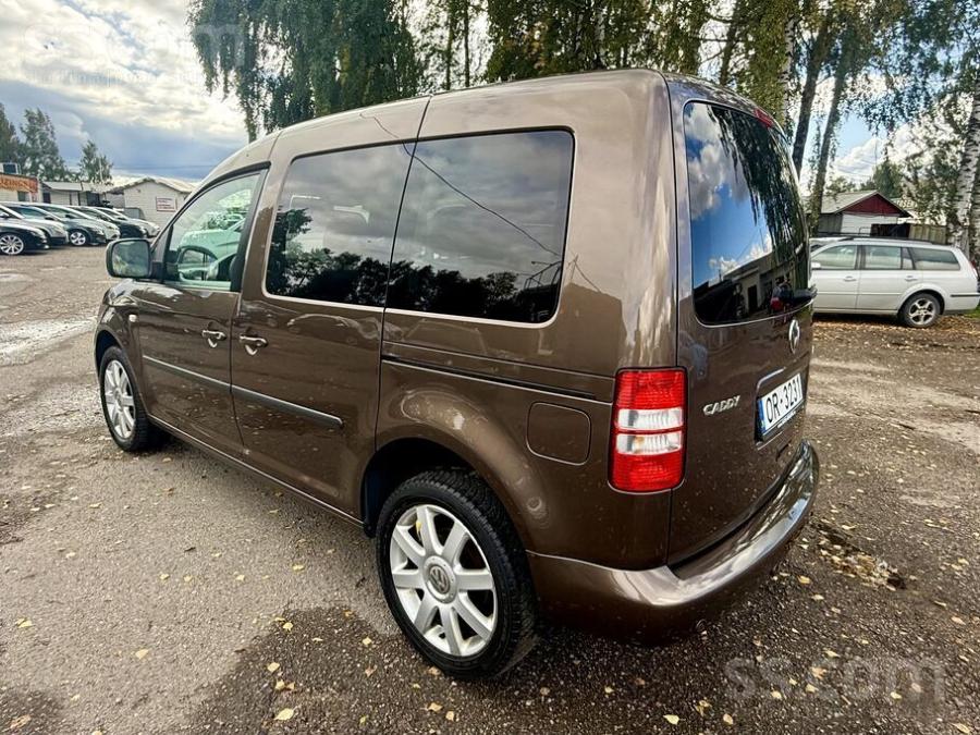 Brūns Volkswagen Caddy 2010 Rīga, ar dzinēja tilpumu 1.60 L un nobraukumu 0 tūkst. km par 5990 €, foto 11 vietnē AUTOMOTO.COM.LV