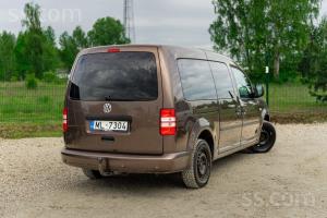 Brown Volkswagen Caddy 2011 in Riga, with an engine capacity of 1.60 L and mileage of 0 thousand km for 4850 €, photo 6 on AUTOMOTO.COM.LV