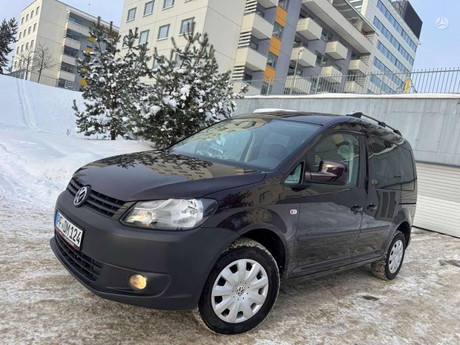 Brūns Volkswagen Caddy 2011 Viļņa, ar dzinēja tilpumu 1.60 L un nobraukumu 218 tūkst. km par 6999 €, foto 4 vietnē AUTOMOTO.COM.LV