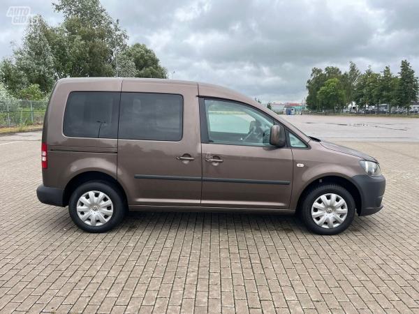 Brown Volkswagen Caddy 2011 in Marijampole, with an engine capacity of 1.20 L and mileage of 241 thousand km for 4650 €, photo 4 on AUTOMOTO.COM.LV