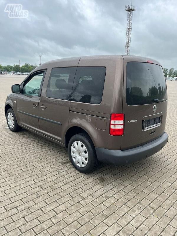 Brown Volkswagen Caddy 2011 in Marijampole, with an engine capacity of 1.20 L and mileage of 241 thousand km for 4650 €, photo 7 on AUTOMOTO.COM.LV