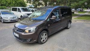 Brown Volkswagen Caddy 2011 in Vilnius, with an engine capacity of 1.60 L and mileage of 280 thousand km for 5700 €, photo  on AUTOMOTO.COM.LV