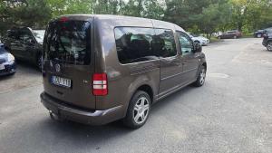 Brown Volkswagen Caddy 2011 in Vilnius, with an engine capacity of 1.60 L and mileage of 280 thousand km for 5700 €, photo 5 on AUTOMOTO.COM.LV