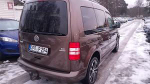 Brūns Volkswagen Caddy 2012 Rīga, ar dzinēja tilpumu 1.60 L un nobraukumu 213 tūkst. km par 7350 €, foto 8 vietnē AUTOMOTO.COM.LV