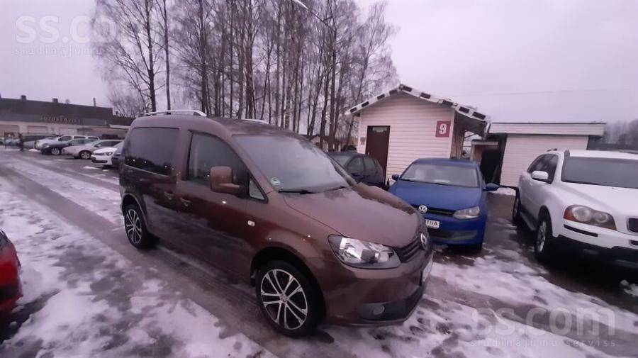 Brūns Volkswagen Caddy 2012 Rīga, ar dzinēja tilpumu 1.60 L un nobraukumu 213 tūkst. km par 7350 €, foto 11 vietnē AUTOMOTO.COM.LV