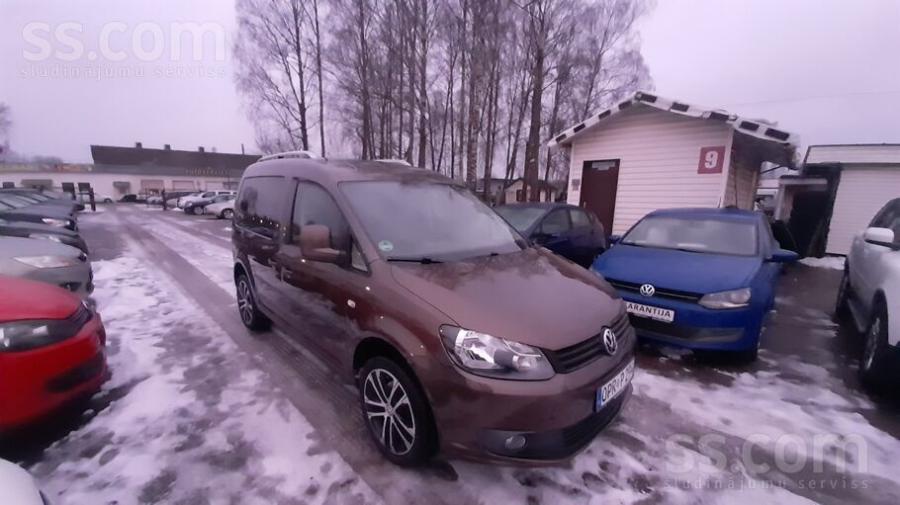 Brūns Volkswagen Caddy 2012 Rīga, ar dzinēja tilpumu 1.60 L un nobraukumu 213 tūkst. km par 7350 €, foto 12 vietnē AUTOMOTO.COM.LV