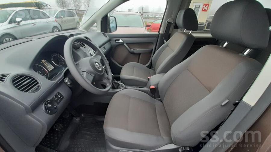 Brūns Volkswagen Caddy 2012 Rīga, ar dzinēja tilpumu 1.60 L un nobraukumu 213 tūkst. km par 7350 €, foto 23 vietnē AUTOMOTO.COM.LV