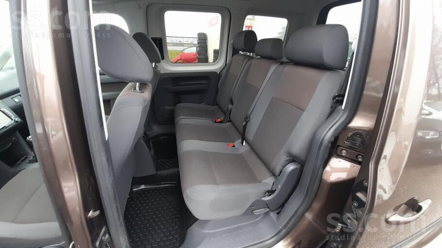 Brūns Volkswagen Caddy 2012 Rīga, ar dzinēja tilpumu 1.60 L un nobraukumu 213 tūkst. km par 7350 €, foto 26 vietnē AUTOMOTO.COM.LV