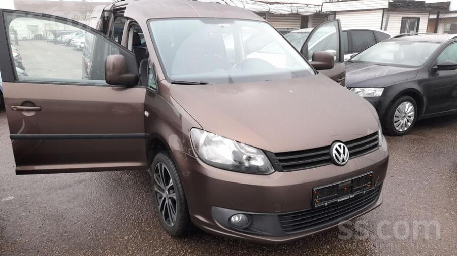 Brūns Volkswagen Caddy 2012 Rīga, ar dzinēja tilpumu 1.60 L un nobraukumu 213 tūkst. km par 7350 €, foto 33 vietnē AUTOMOTO.COM.LV