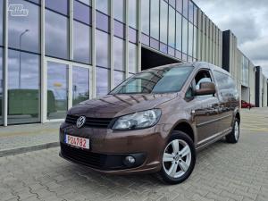 Brown Volkswagen Caddy 2012 in Vilnius, with an engine capacity of 1.60 L and mileage of 175 thousand km for 7190 €, photo  on AUTOMOTO.COM.LV