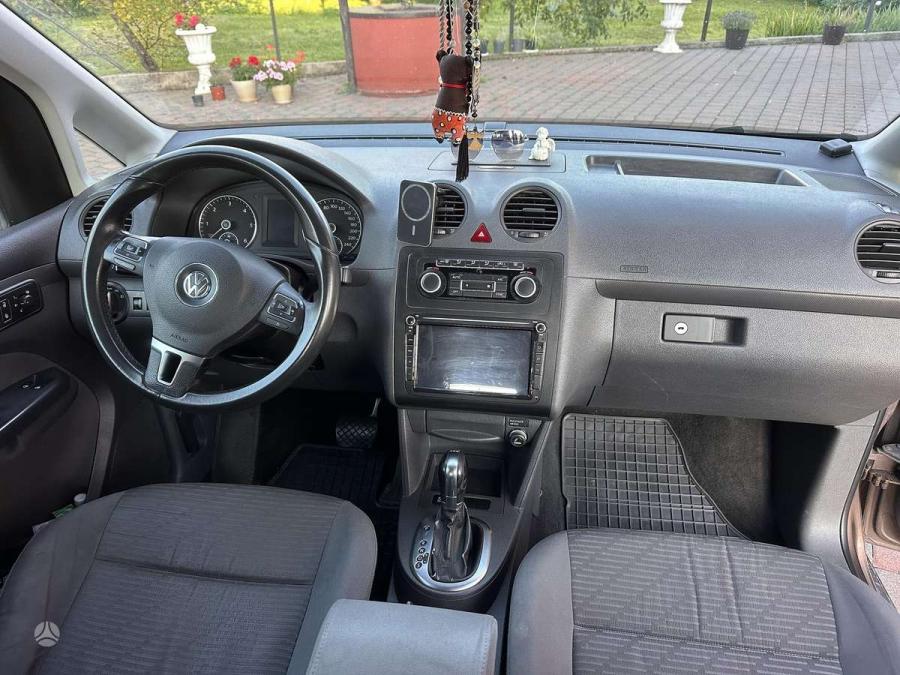 Brūns Volkswagen Caddy 2012 Kauņa, ar dzinēja tilpumu 1.97 L un nobraukumu 461 tūkst. km par 12900 €, foto 8 vietnē AUTOMOTO.COM.LV