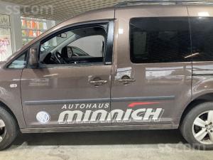 Brown Volkswagen Caddy 2013 in Jelgava, with an engine capacity of 1.60 L and mileage of 395 thousand km for 7450 €, photo 12 on AUTOMOTO.COM.LV