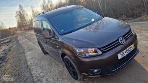 Brown Volkswagen Caddy 2014 in Siauliai, with an engine capacity of 2.00 L and mileage of 352 thousand km for 7490 €, photo 4 on AUTOMOTO.COM.LV