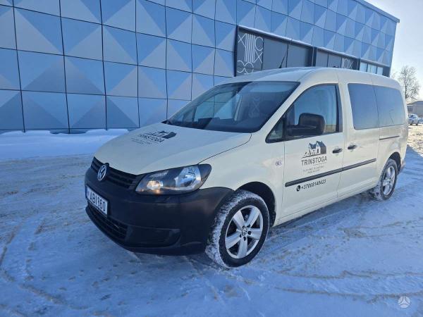 Brown Volkswagen Caddy 2015 in Silute, with an engine capacity of 0.00 L and mileage of 215 thousand km for 7260 €, photo 1 on AUTOMOTO.COM.LV