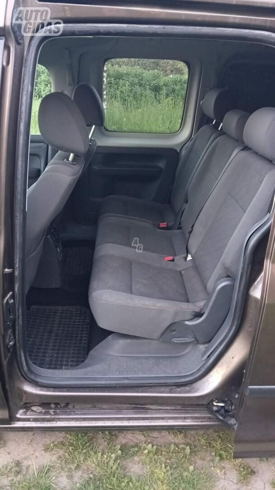 Brūns Volkswagen Caddy 2015 Viļņa, ar dzinēja tilpumu 2.00 L un nobraukumu 380 tūkst. km par 7800 €, foto 12 vietnē AUTOMOTO.COM.LV