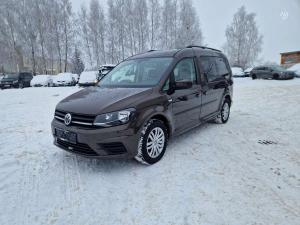 Brūns Volkswagen Caddy 2017 Ukmergė, ar dzinēja tilpumu 1.97 L un nobraukumu 300 tūkst. km par 10250 €, foto  vietnē AUTOMOTO.COM.LV