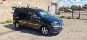 Brūns Volkswagen Caddy 2017 Rīga, ar dzinēja tilpumu 2.00 L un nobraukumu 248 tūkst. km par 11500 €, foto  vietnē AUTOMOTO.COM.LV