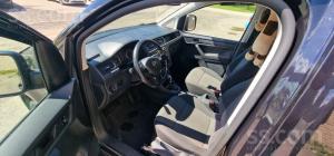 Brown Volkswagen Caddy 2017 in Riga, with an engine capacity of 2.00 L and mileage of 248 thousand km for 11500 €, photo 4 on AUTOMOTO.COM.LV