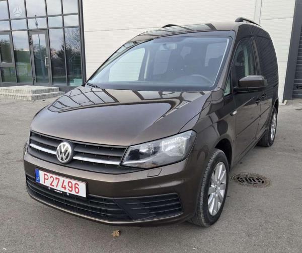 Brūns Volkswagen Caddy 2018 Kretinga, ar dzinēja tilpumu 1.97 L un nobraukumu 204 tūkst. km par 10700 €, foto 2 vietnē AUTOMOTO.COM.LV