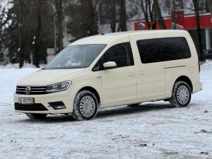 Brown Volkswagen Caddy 2018 in Klaipeda, with an engine capacity of 2.00 L and mileage of 332 thousand km for 8190 €, photo  on AUTOMOTO.COM.LV
