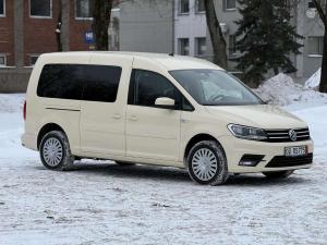 Brown Volkswagen Caddy 2018 in Klaipeda, with an engine capacity of 2.00 L and mileage of 332 thousand km for 8190 €, photo 7 on AUTOMOTO.COM.LV