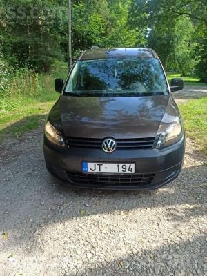 Brūns Volkswagen Caddy 2014 Rīga, ar dzinēja tilpumu 1.60 L un nobraukumu 198 tūkst. km par 6350 €, foto  vietnē AUTOMOTO.COM.LV