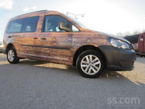 Brown Volkswagen Caddy 2011 in Madona, with an engine capacity of 1.60 L and mileage of 194 thousand km for 4750 €, photo 8 on AUTOMOTO.COM.LV