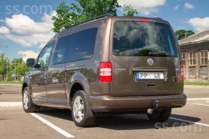 Brūns Volkswagen Caddy 2012 Jelgava, ar dzinēja tilpumu 1.60 L un nobraukumu 404 tūkst. km par 5600 €, foto 3 vietnē AUTOMOTO.COM.LV