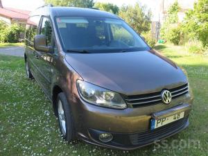 Brūns Volkswagen Caddy 2012 Jelgava, ar dzinēja tilpumu 1.60 L un nobraukumu 404 tūkst. km par 5600 €, foto 5 vietnē AUTOMOTO.COM.LV