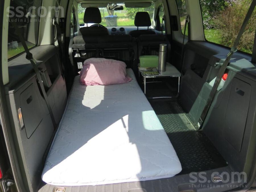 Brūns Volkswagen Caddy 2012 Jelgava, ar dzinēja tilpumu 1.60 L un nobraukumu 404 tūkst. km par 5600 €, foto 17 vietnē AUTOMOTO.COM.LV