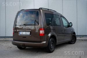Brūns Volkswagen Caddy 2015 Rīga, ar dzinēja tilpumu 1.60 L un nobraukumu 346 tūkst. km par 5000 €, foto 7 vietnē AUTOMOTO.COM.LV