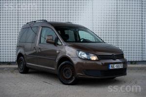 Brūns Volkswagen Caddy 2015 Rīga, ar dzinēja tilpumu 1.60 L un nobraukumu 346 tūkst. km par 5000 €, foto 9 vietnē AUTOMOTO.COM.LV
