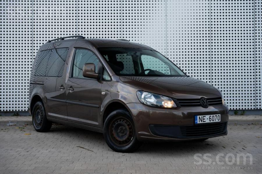 Brūns Volkswagen Caddy 2015 Rīga, ar dzinēja tilpumu 1.60 L un nobraukumu 346 tūkst. km par 5000 €, foto 9 vietnē AUTOMOTO.COM.LV