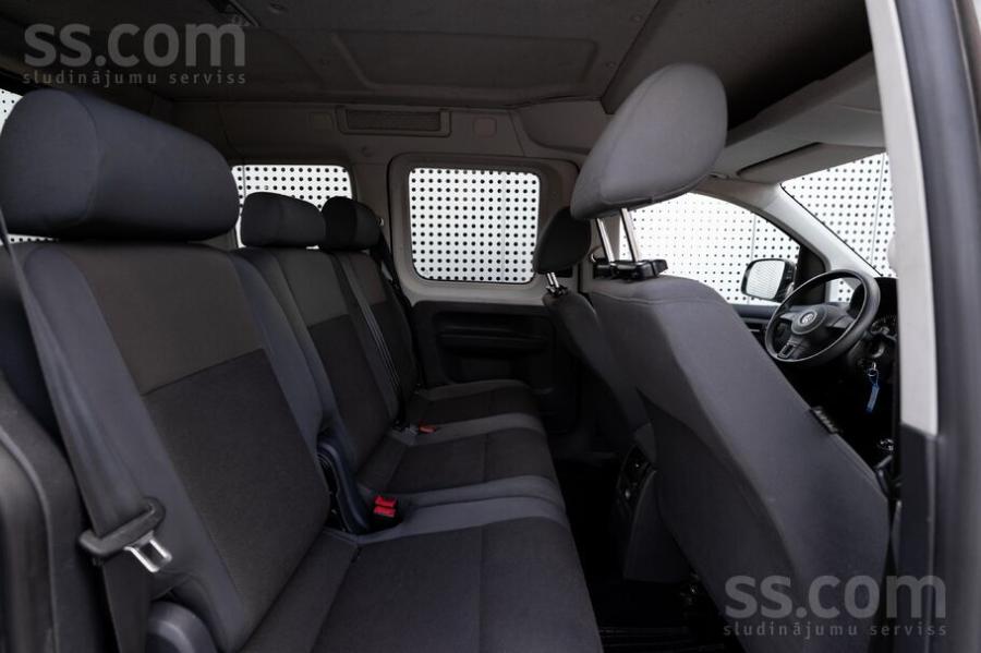 Brūns Volkswagen Caddy 2015 Rīga, ar dzinēja tilpumu 1.60 L un nobraukumu 346 tūkst. km par 5000 €, foto 13 vietnē AUTOMOTO.COM.LV