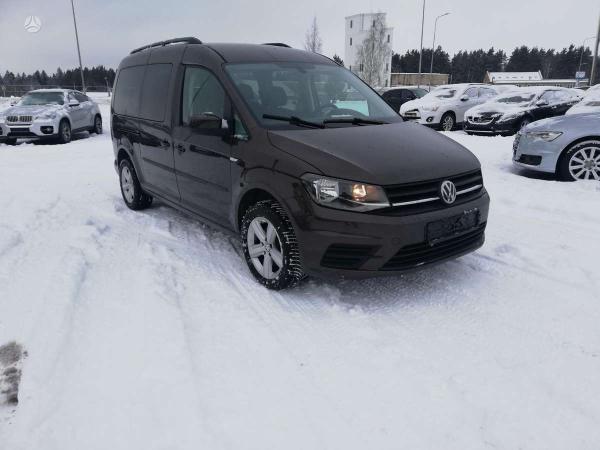 Brūns Volkswagen Caddy 2017 Utena, ar dzinēja tilpumu 2.00 L un nobraukumu 267 tūkst. km par 11499 €, foto 1 vietnē AUTOMOTO.COM.LV