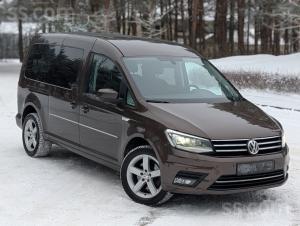 Brown Volkswagen Caddy 2017 in Jurmala, with an engine capacity of 2.00 L and mileage of 0 thousand km for 7950 €, photo  on AUTOMOTO.COM.LV