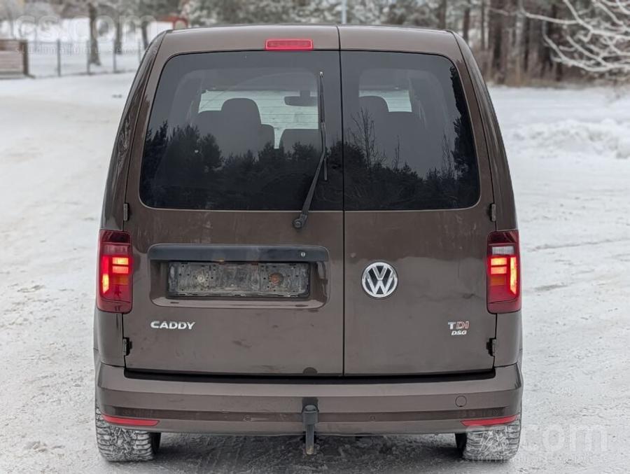Brūns Volkswagen Caddy 2017 Jūrmala, ar dzinēja tilpumu 2.00 L un nobraukumu 0 tūkst. km par 7950 €, foto 7 vietnē AUTOMOTO.COM.LV